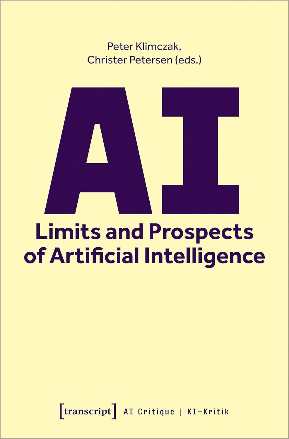 AI – Limits and Prospects of Artificial Intelligence (KI-Kritik / AI ...