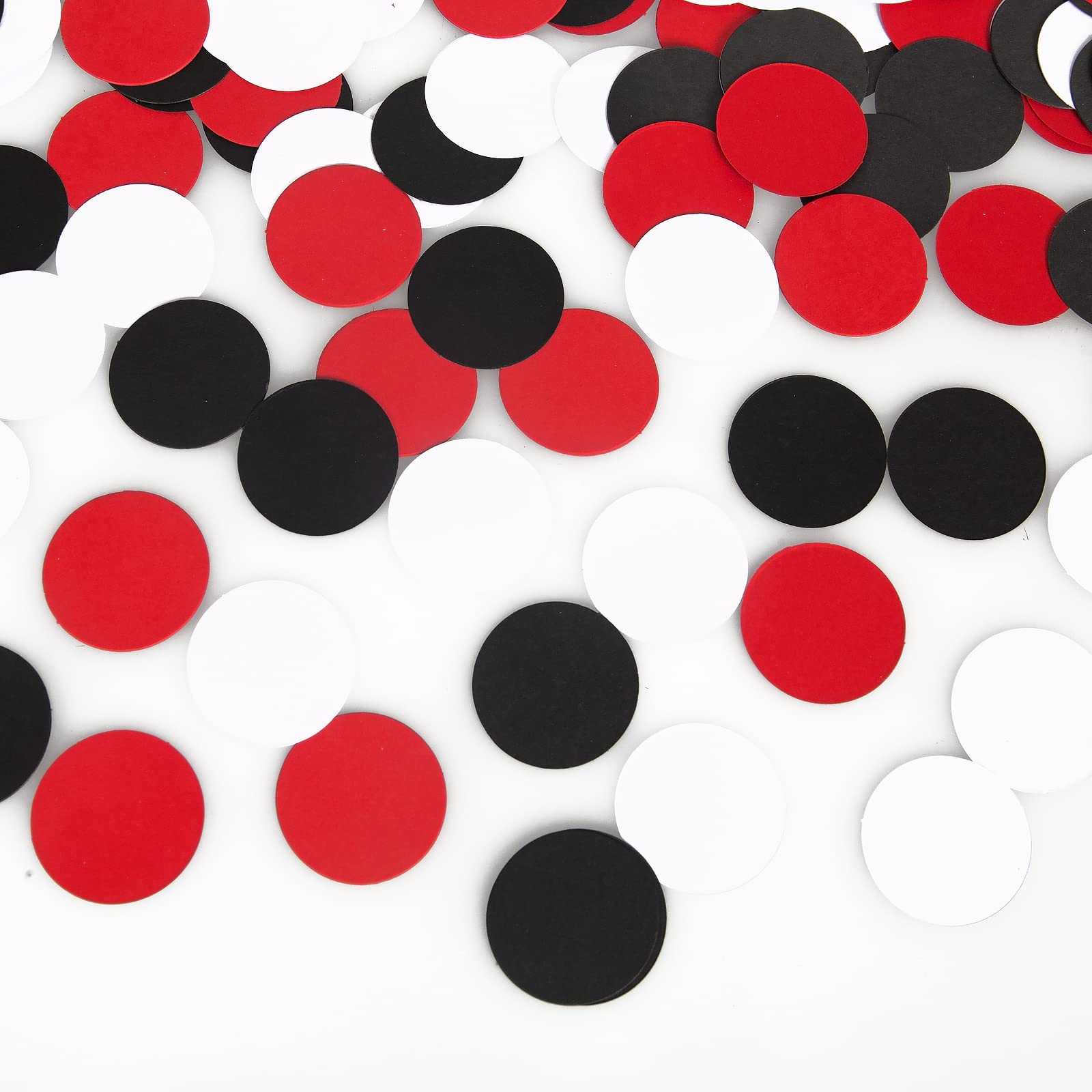 Red Black And White Polka Dot Backgrounds