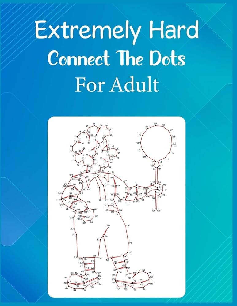 Printable Connect The Dots Worksheets Hard Photo Album