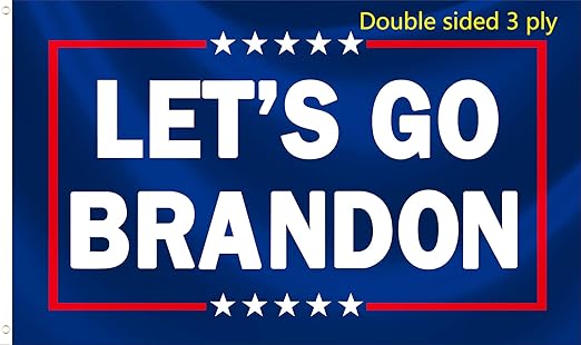 Amazon.com: Lets Go Brandon Flag Double Sided,FJB Bandon Flag 3x5 Ft ...