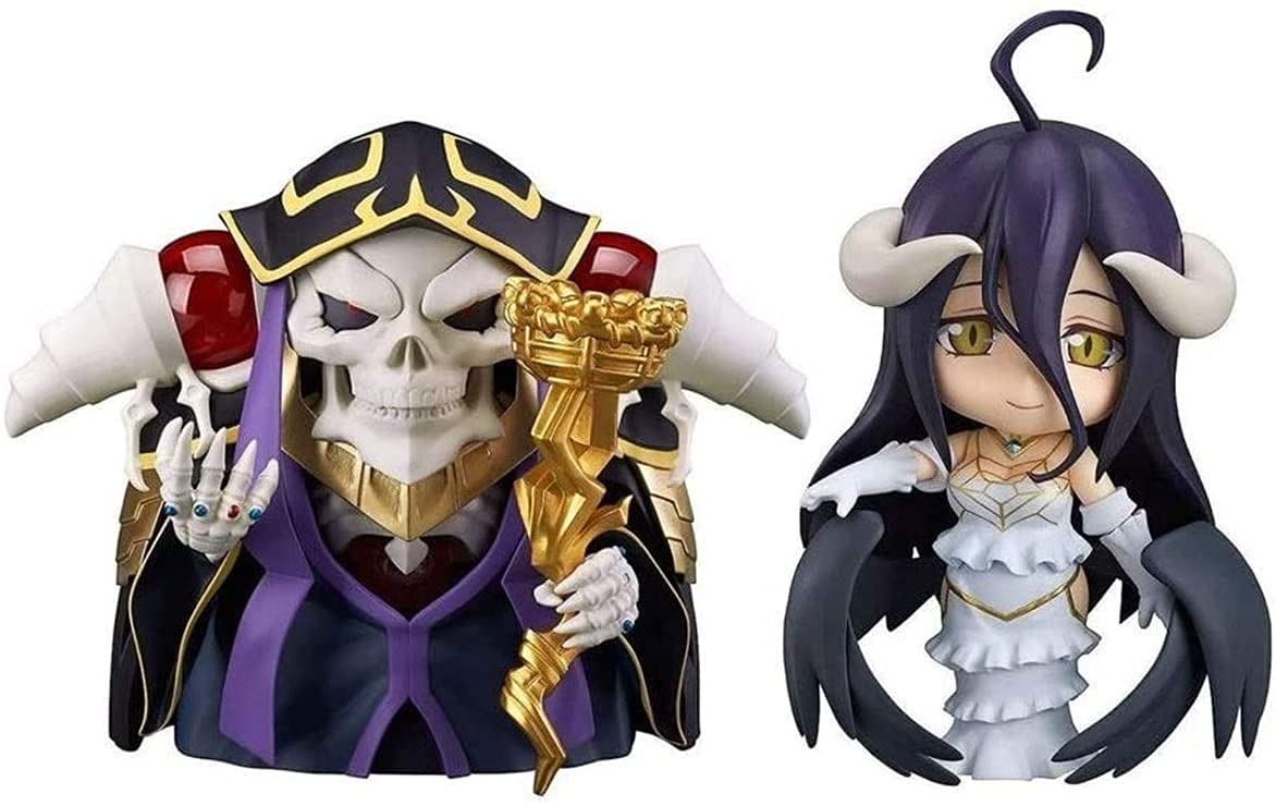 Buy Albedo Ainz Ooal Gown Anime Action Figure Overlord Nendoroid ...