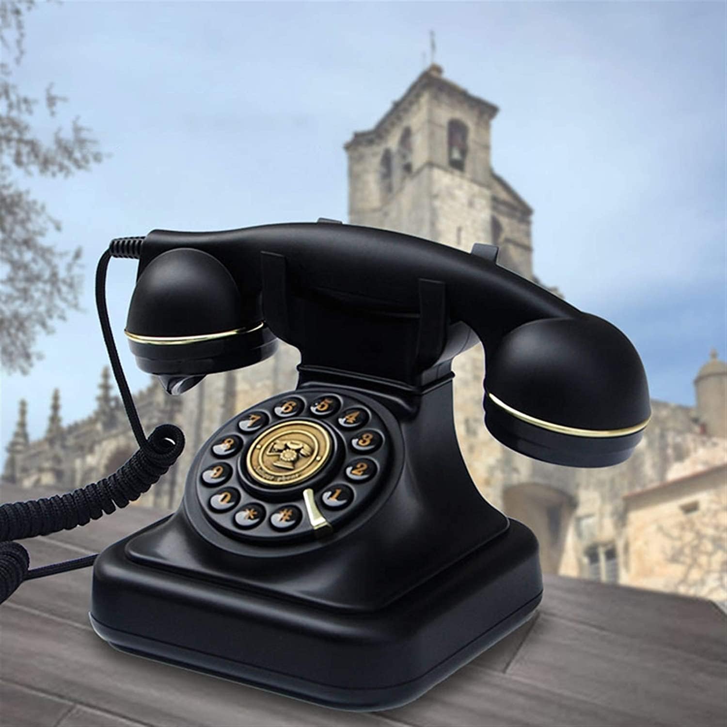 Lucario Retro Landline Telephone, Sentino 1960's Vintage Corded Dial ...