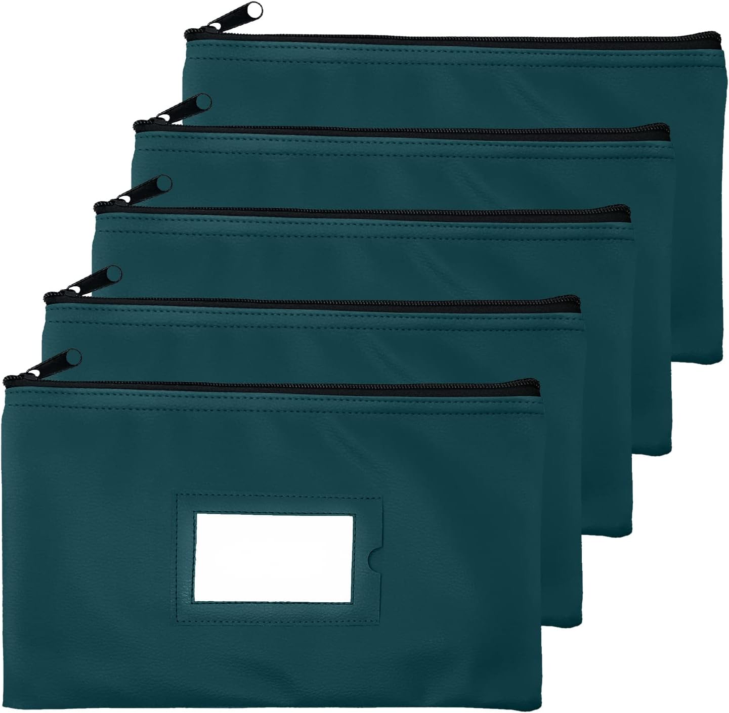 Amazon.com : Money Bank Deposit Bag with Zipper | 11x6 inch | Green ...