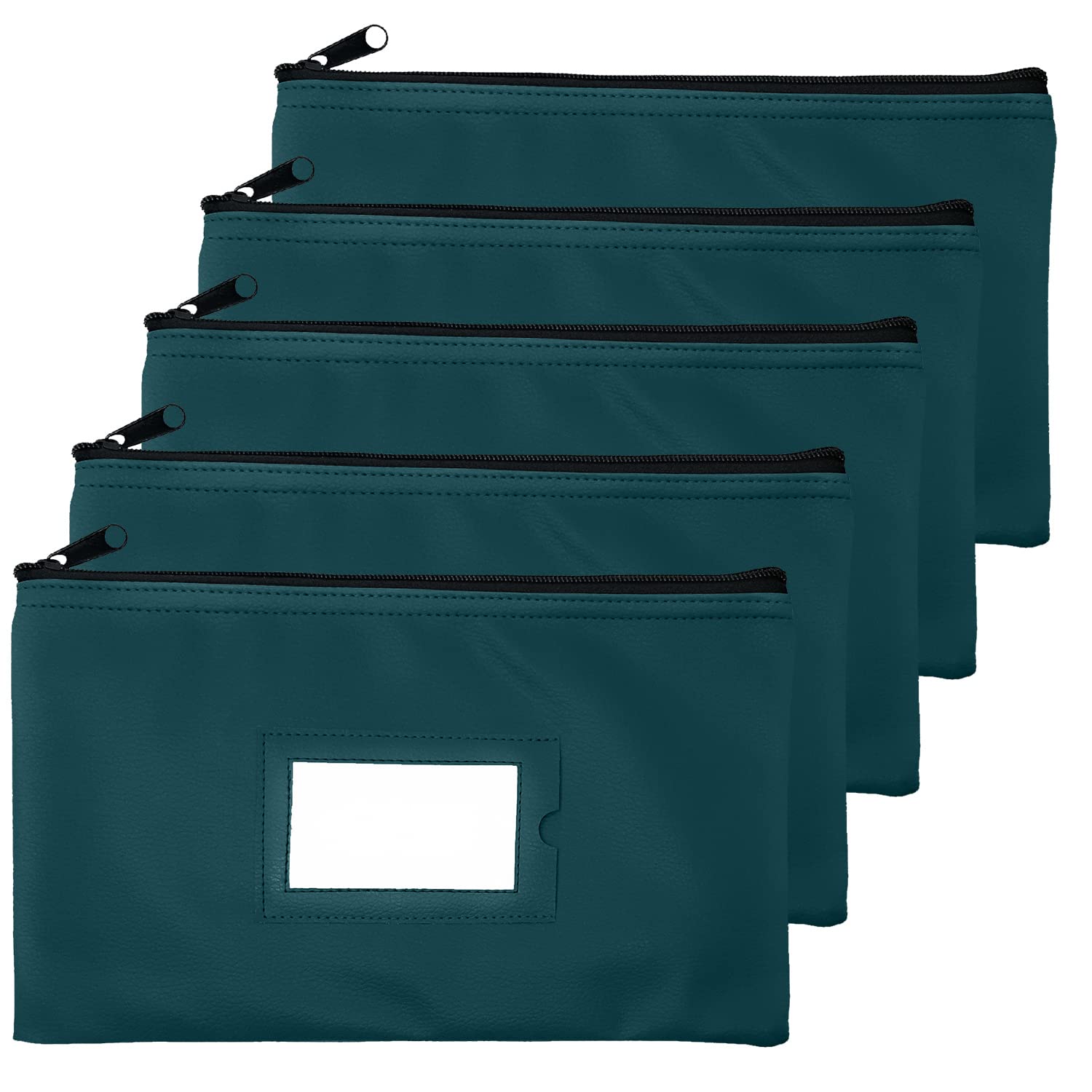 Amazon.com : Money Bank Deposit Bag with Zipper | 11x6 inch | Green ...