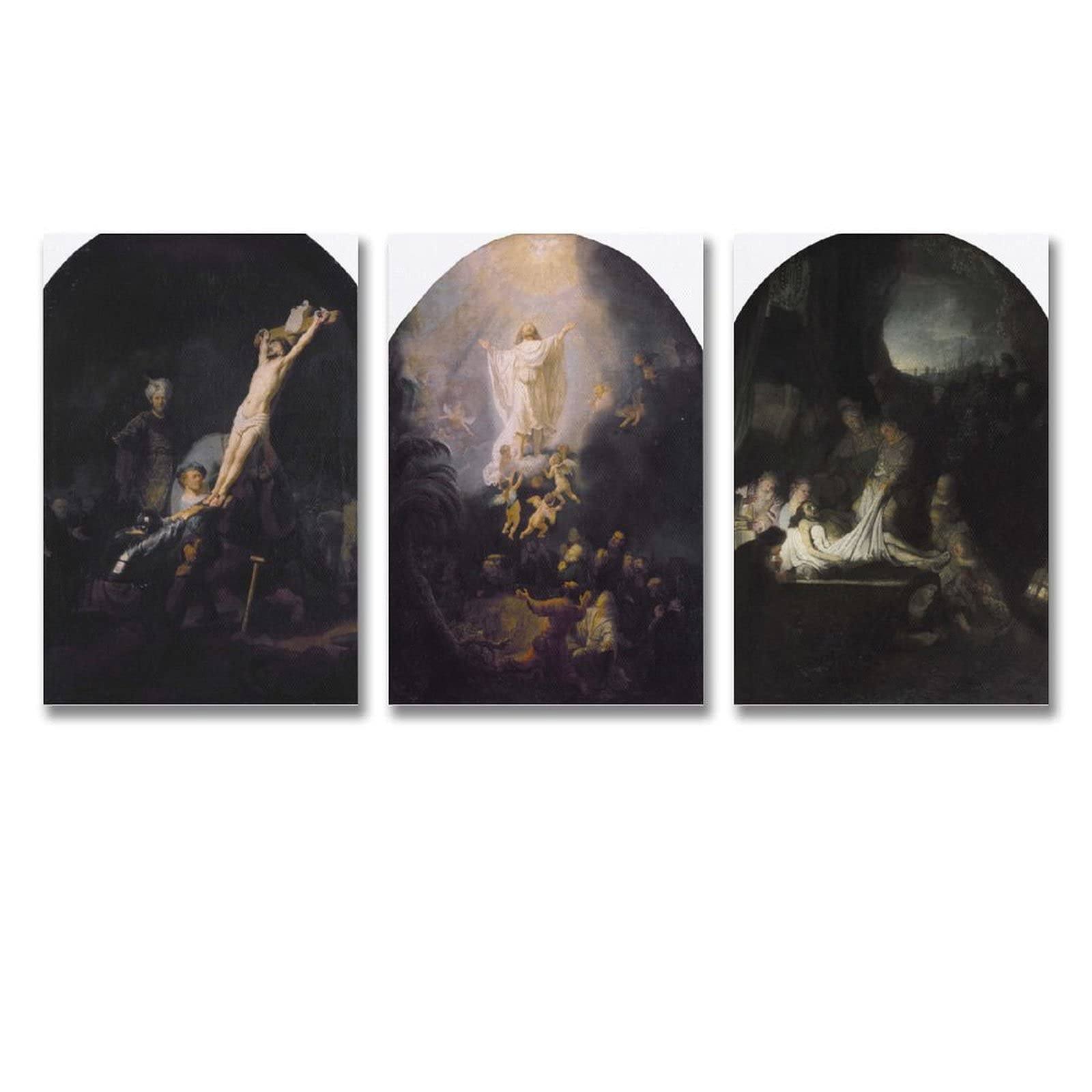 Raising Of The Cross Rembrandt