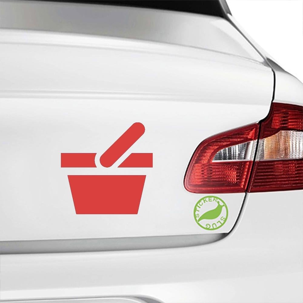 Amazon.com: Mortar and Pestle Decal Sticker (red, 5 inch) Red : Automotive