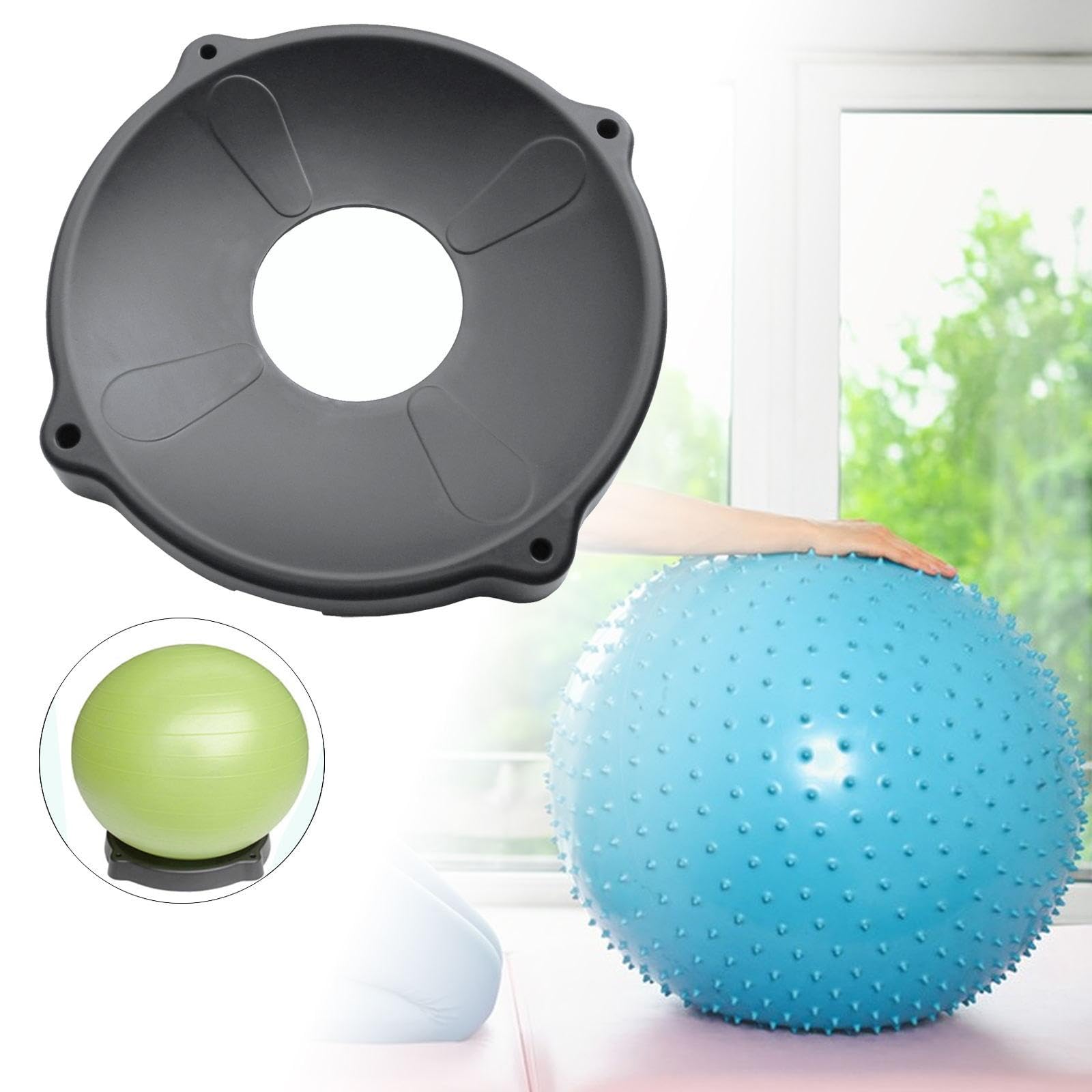 Yoga Ball Chair Stand Base, Exercise Ball Base, Yoga Ball Holder Stand ...