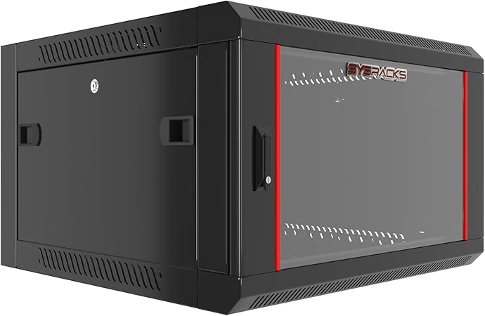 Amazon.com: Sysracks - Network Data Cabinet - Rack Mount - Wall Mount ...