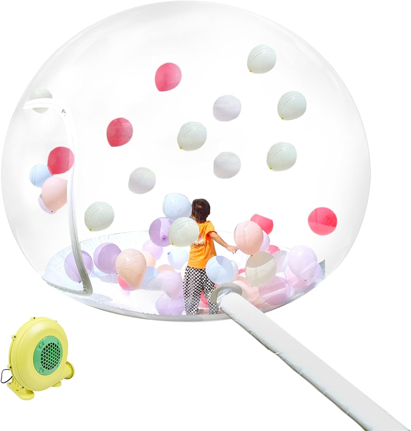 Amazon.com : CAIHAOA Inflatable Bubble House, 10FT Clear Dome Camping ...