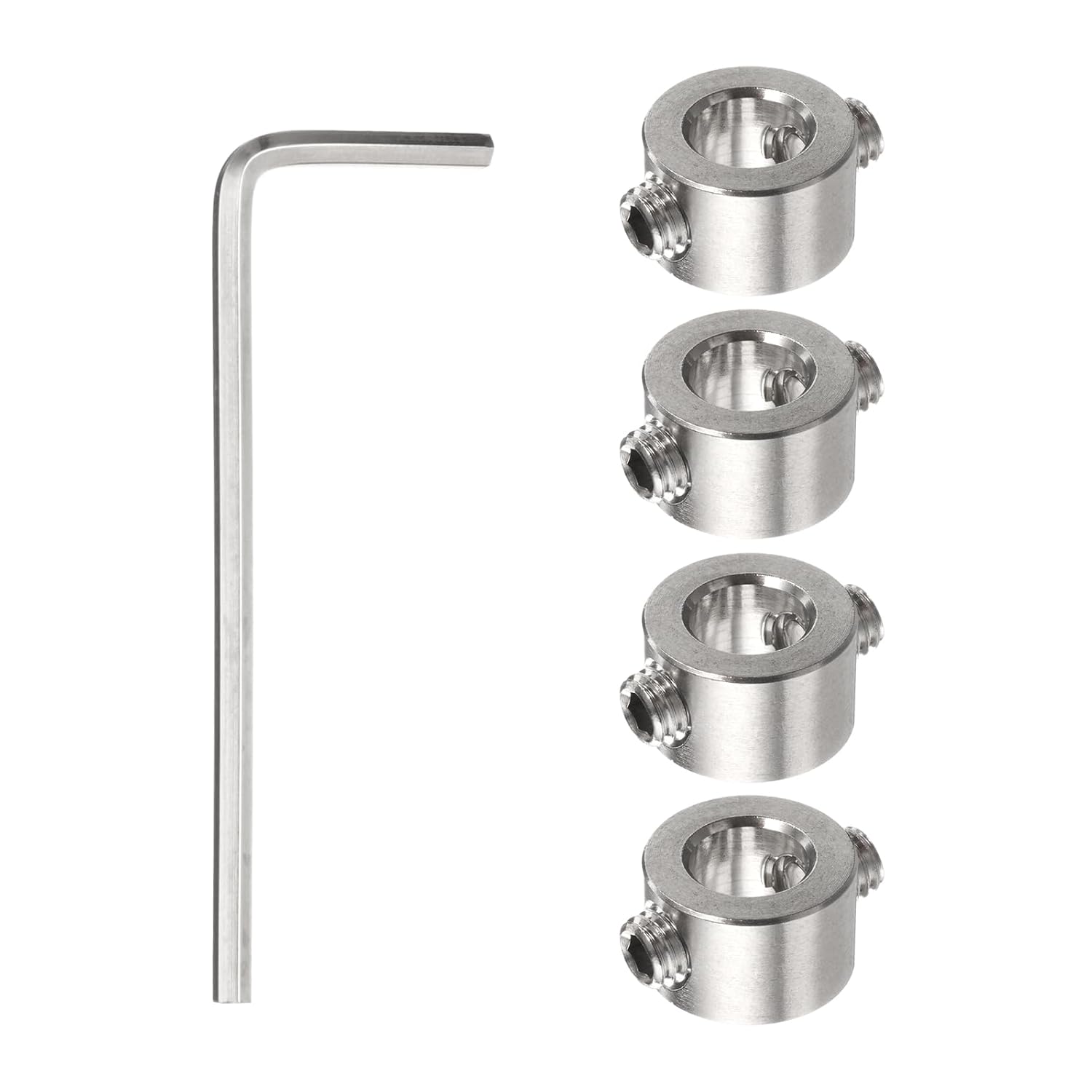 HARFINGTON 4pcs 7mm Drill Stop Collar Set Depth Stop, Adjustable ...