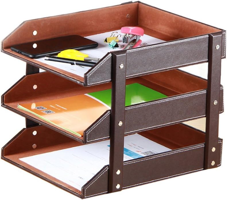 ZAIYI Librería Portafolios De Escritorio De Suministros De Oficina De ...