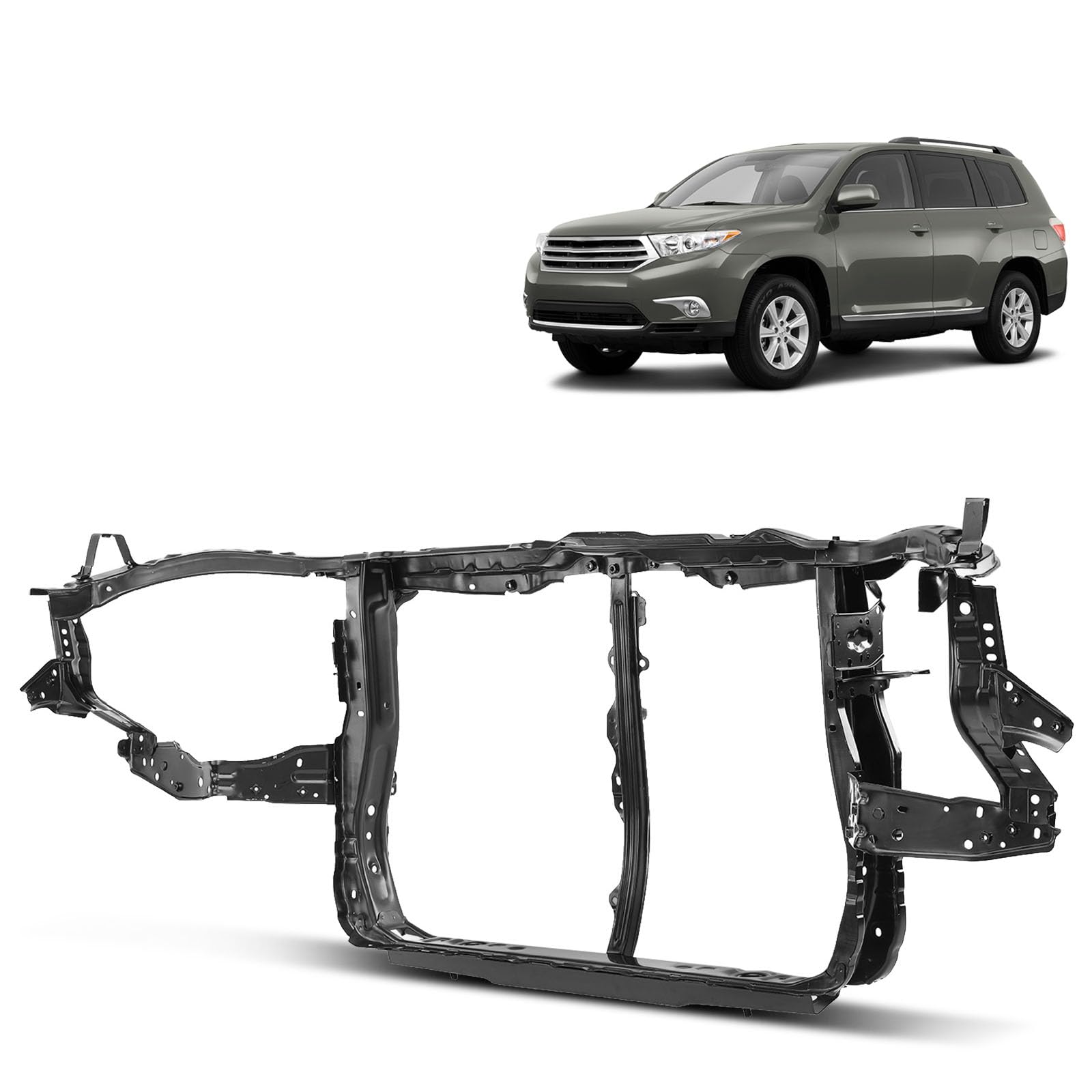 Bracket YHTAUTO Radiator Core Support Assembly - Fits 2018-2023 Toyota ...