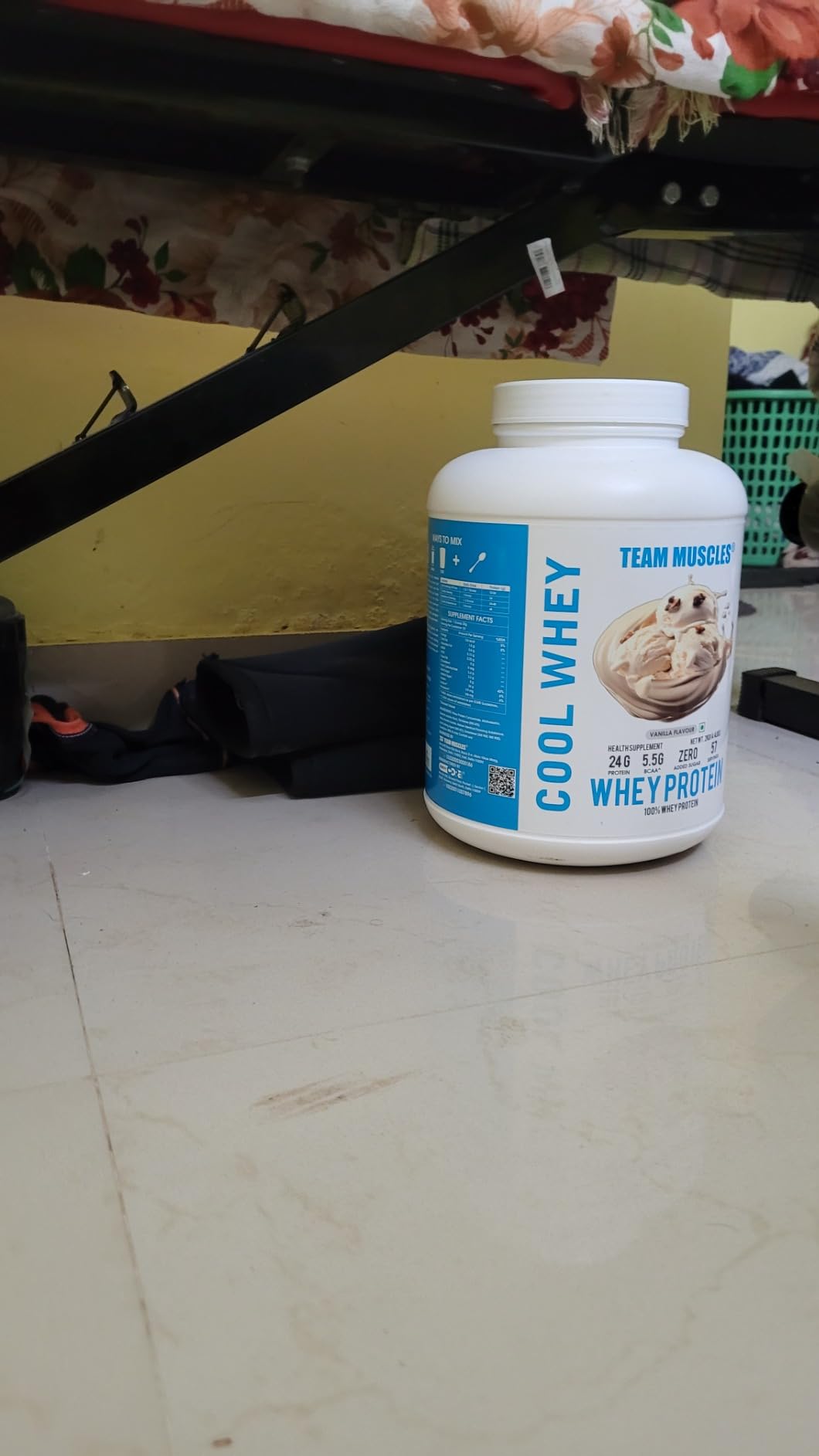 TM WITH TEAM MUSCLES Cool Whey 100% Whey Protein,2Kg,Whey Protein,Cool ...