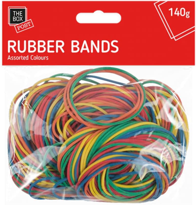 250 Strong Elastic Rubber Bands Assorted Colours 140g : Amazon.co.uk ...