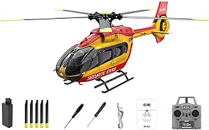 Amazon.com: captainrc C190 H145 RC Helicopter 1:30 2.4G 6CH Single Rotor Helicopter with 6-axis ...