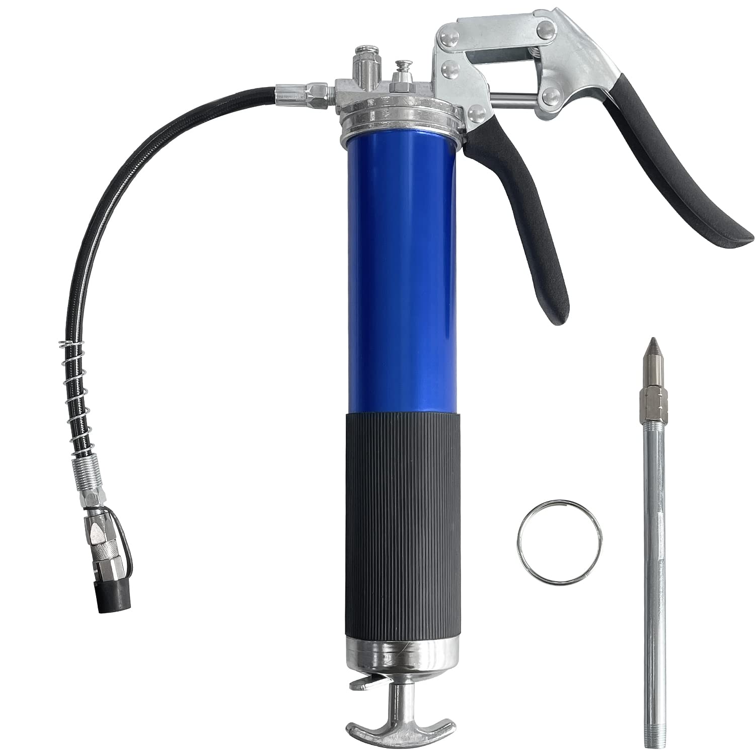 Amazon.com: Sutekus Grease Gun 7000 PSI Pistol Grip Grease Gun Kit with ...