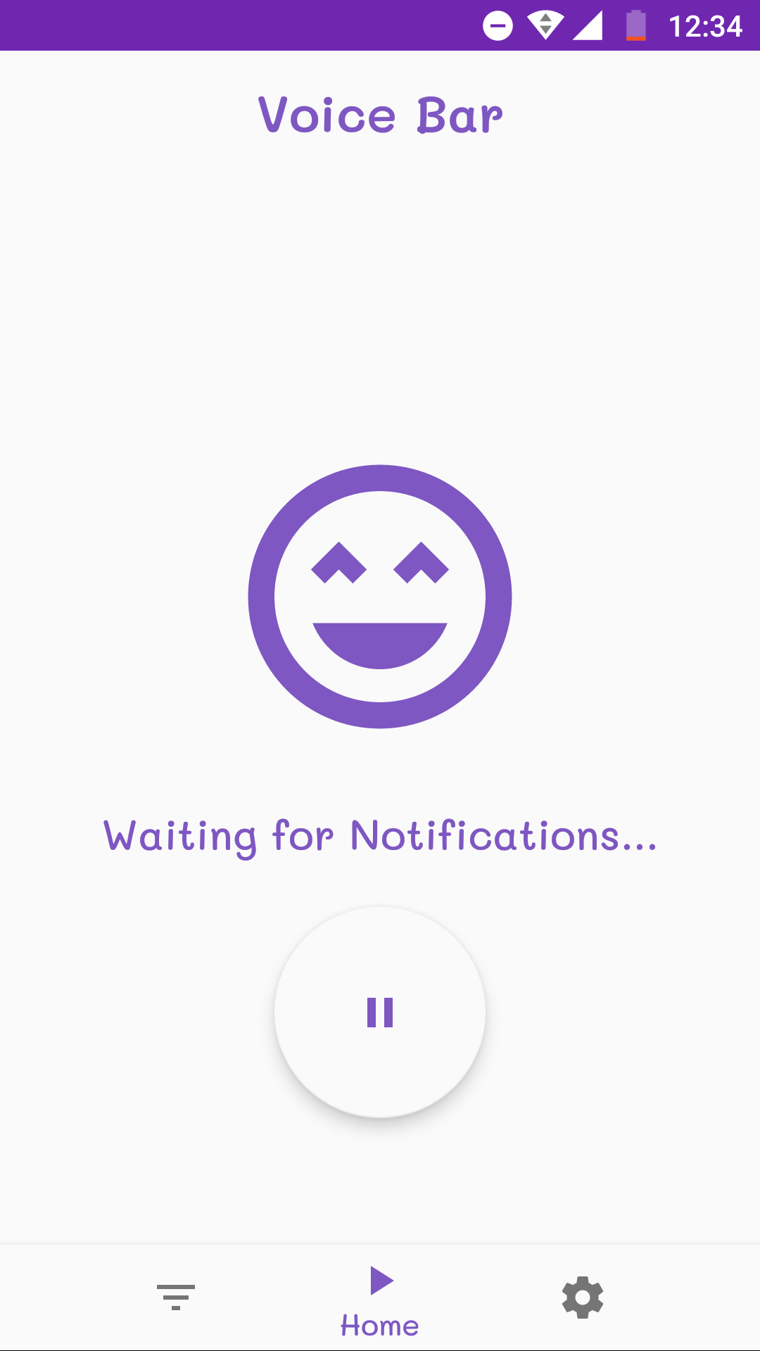 Voice Bar - Get Notifications By Voice - App on the Amazon Appstore