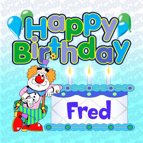 Happy Birthday Fred - Personalised Party CD: Various: Amazon.in: Music}
