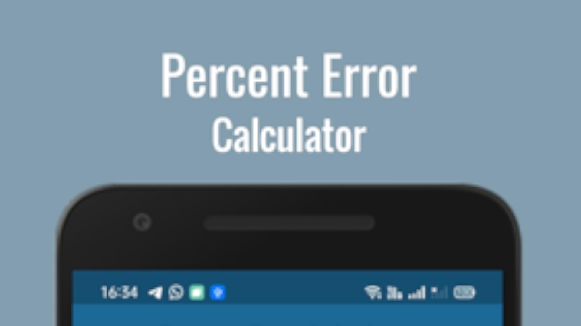 Percent Error Calculator:Amazon.de:Appstore for Android