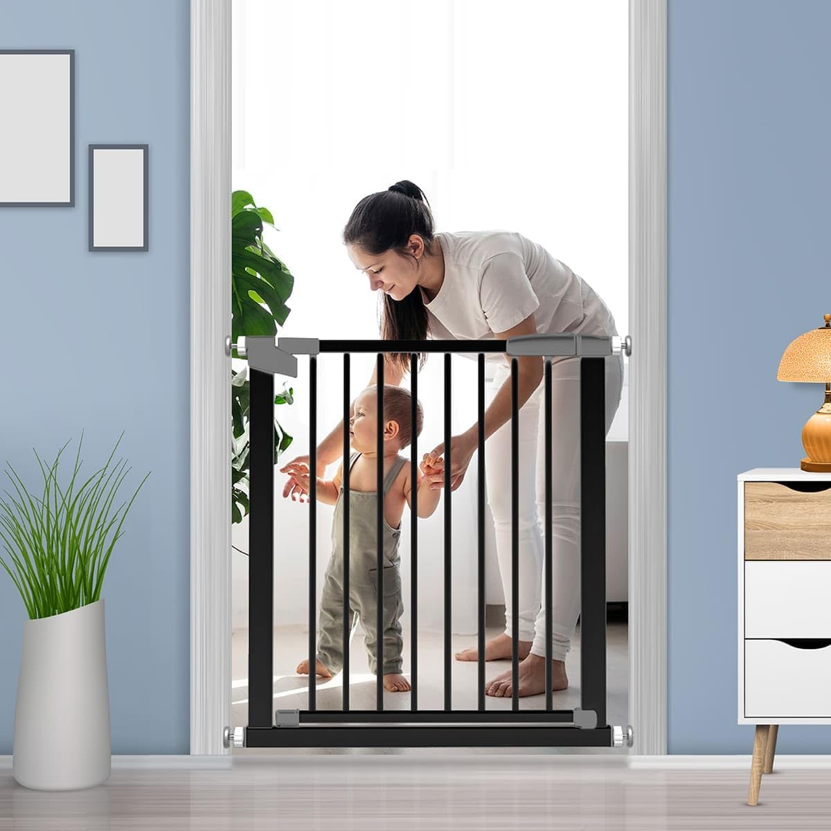 Buy StarAndDaisy Baby Safety Gate for Kids/Child/Stair Barricade Door ...