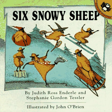 Six Snowy Sheep (Picture Puffins): Judith Ross Enderle, Stephanie ...