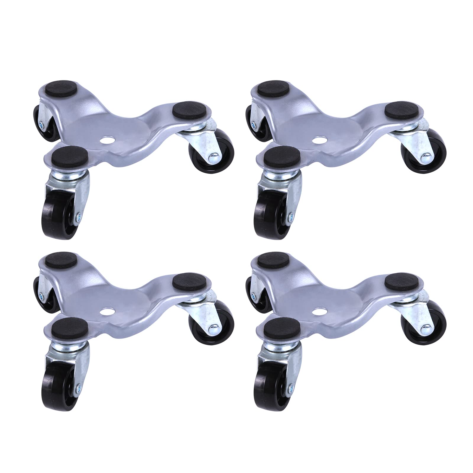 Snapklik.com : 50535 Tri-Dolly 4-Pack, 6-Inch Steel 300 Lb Capacity ...