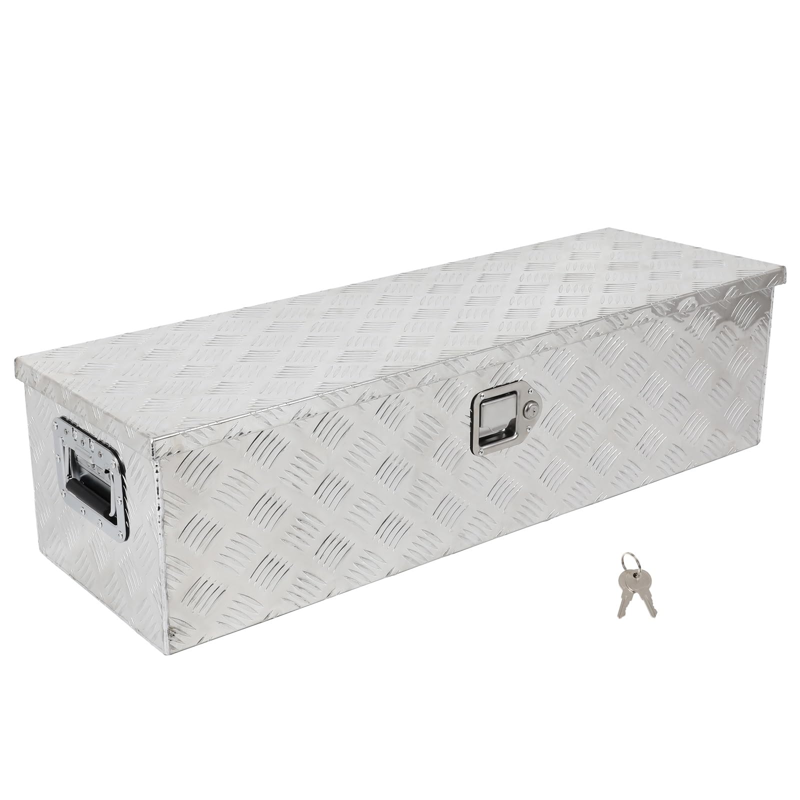Snapklik.com : ALEGE 39 Inch Tool Box Aluminum Silver Truck Bed Tool ...
