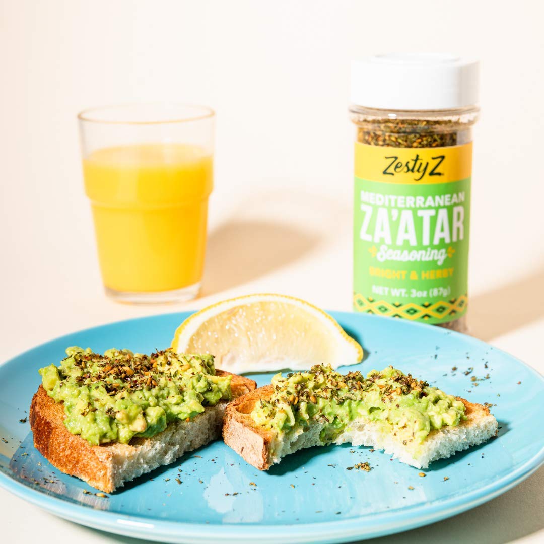 Zaatar Spice Mix by Zesty Z - Zatar Mediterranean Seasoning (3oz Shaker ...