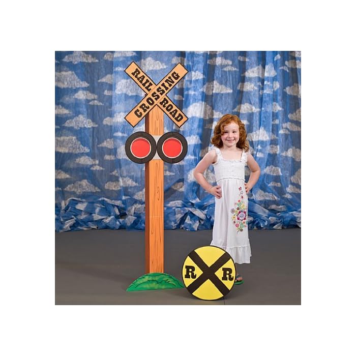 Buy Railroad Crossing Standee Train Standee Standup Photo Op Prop ...