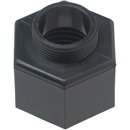 Amazon.com : Orbit Plastic Shrub Adapter; Connects a Male Threaded ...