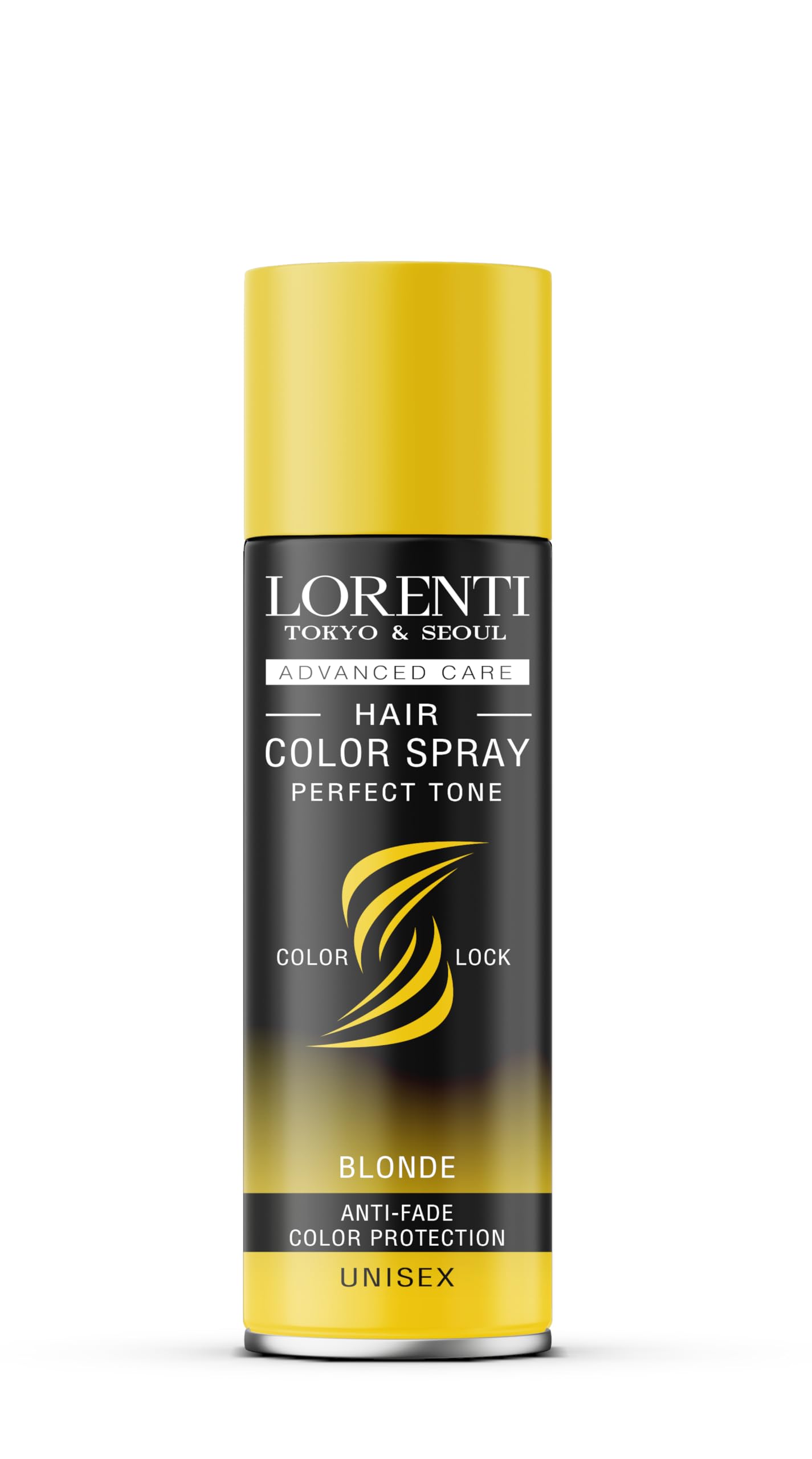 Lorenti Hair Color Spray | Temp Perfect Blonde Tone | Anti-Fade Colour ...