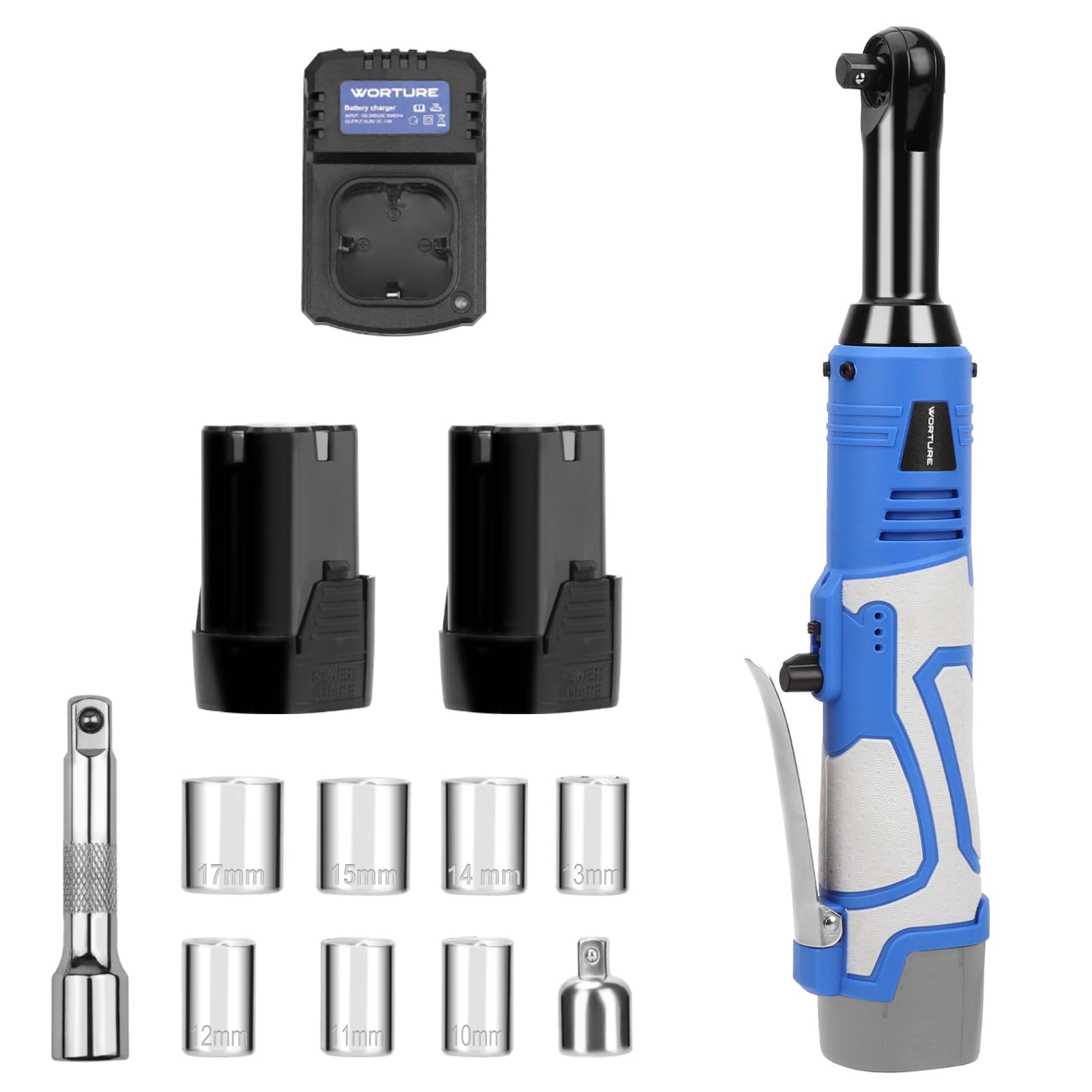 Amazon.com: Electric Ratchet Wrench - Upgraded Version, 3/8" Extended ...