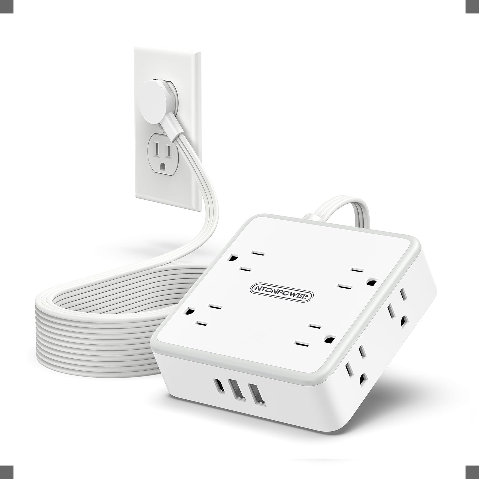 Amazon.com: Anker 331 Power Strip Surge Protector and Anker 20W USB C ...