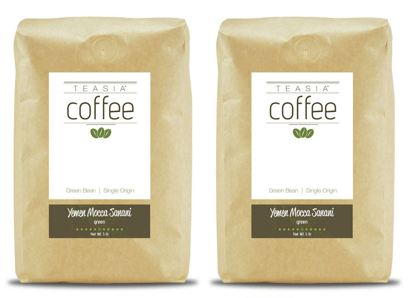 Amazon.com : Teasia Coffee, Yemen Mocca Sanani, 2-Pack, Single Origin ...