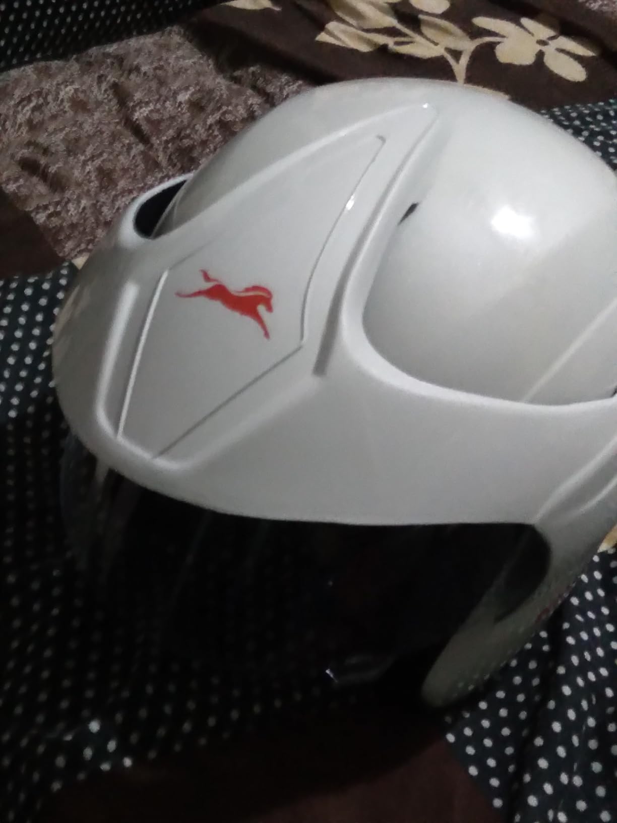 TVS Lightweight Half Face Helmet for Men and Women with Clear Vison ...