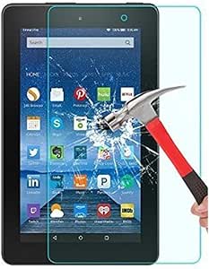 Amazon.com: Fire 7 2015 Tempered Glass Screen Protector, Asstar High ...