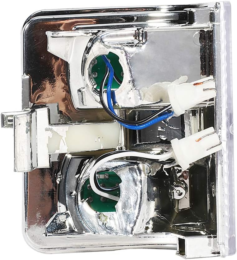 SCITOO Luces de señal, espejos laterales de transparencia para Ford ...