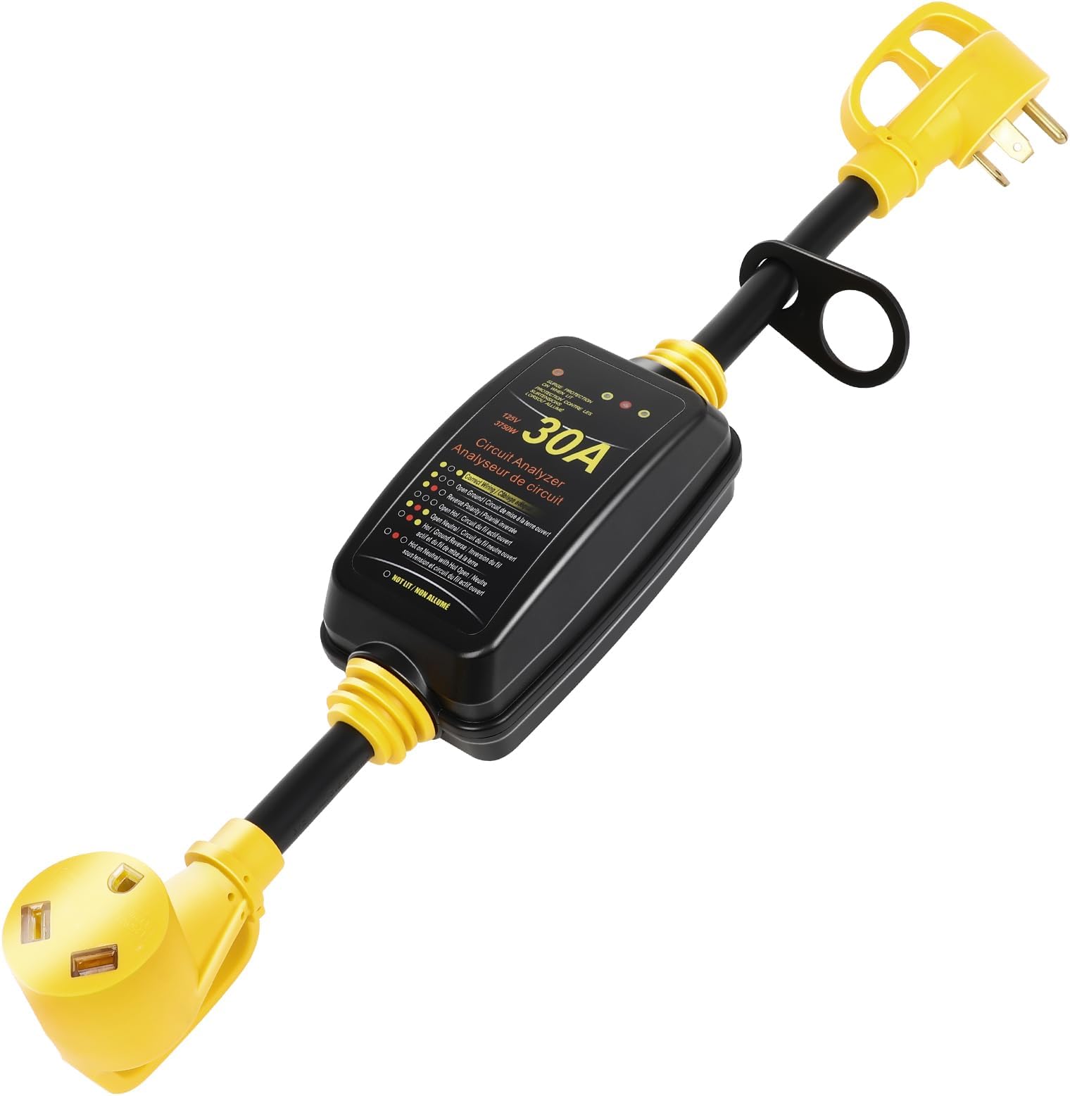 Amazon.com: FAHKNS RV Surge Protector 30 Amp, Power Guard with Surge ...