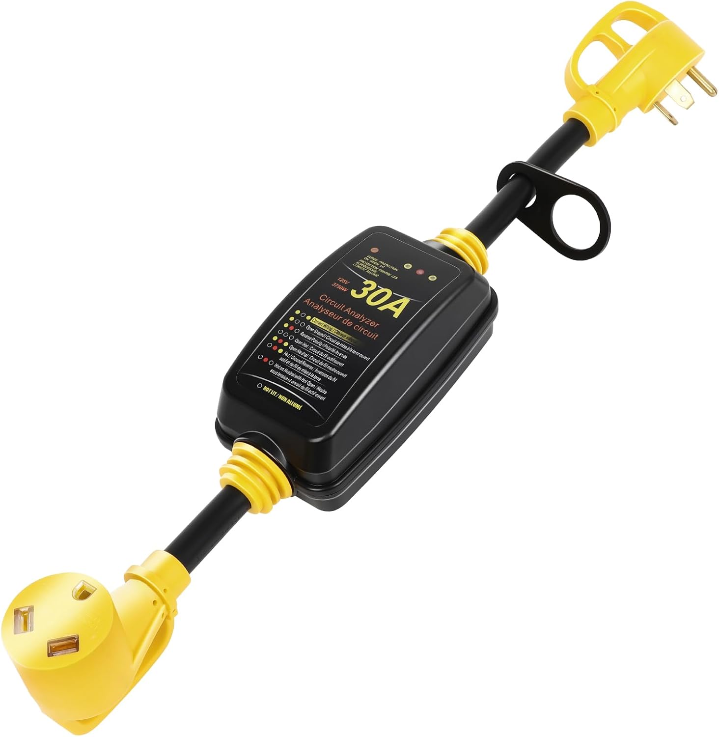 Amazon.com: FAHKNS RV Surge Protector 30 Amp, Power Guard with Surge ...