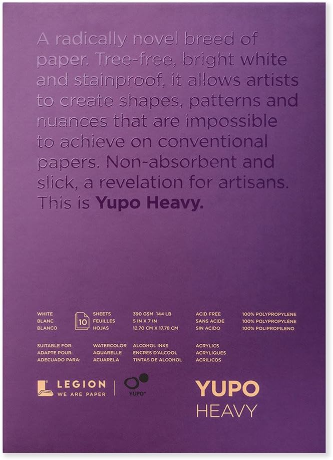 Amazon.com: Yupo Paper Painting and Drawing, Multi