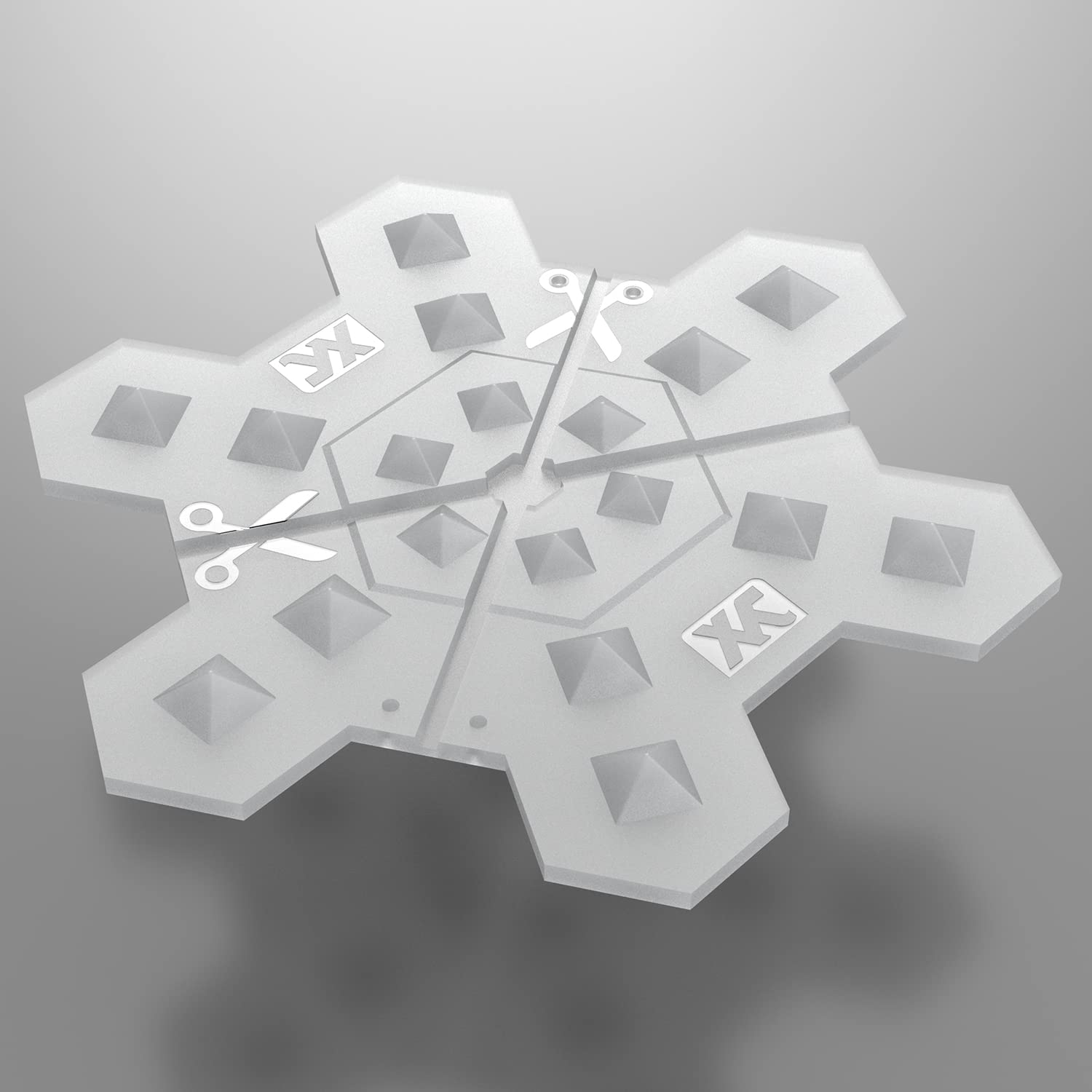 Amazon.com : XCMAN Snowboard Clear Spike Stomp Pad Anti-Slip,Provides ...