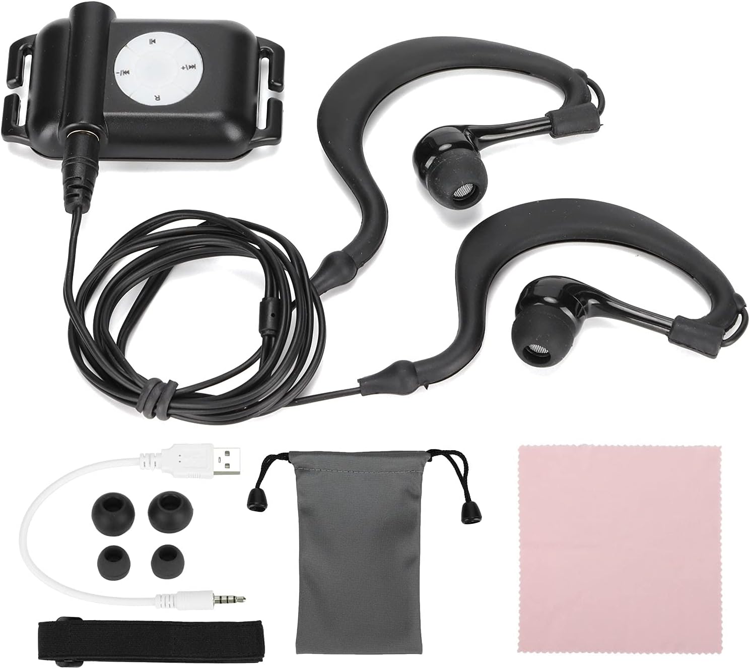 Amazon.com: IPX8 Waterproof MP3 Player with Headphone, Sport Swim Music ...