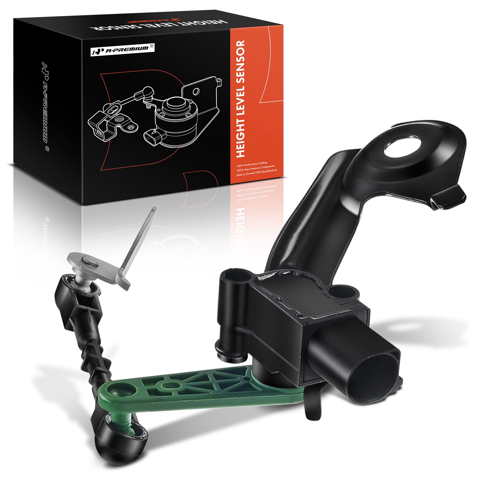 Amazon.com: A-Premium Headlight Level Sensor Compatible with Audi A6 A8 ...