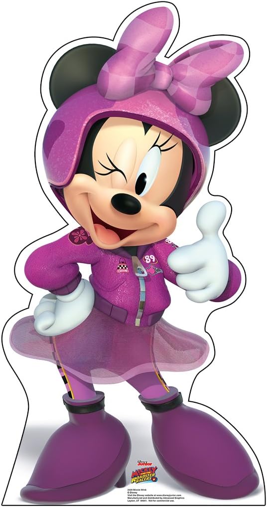 Amazon.com: Cardboard People Minnie Wink Life Size Cardboard Cutout ...