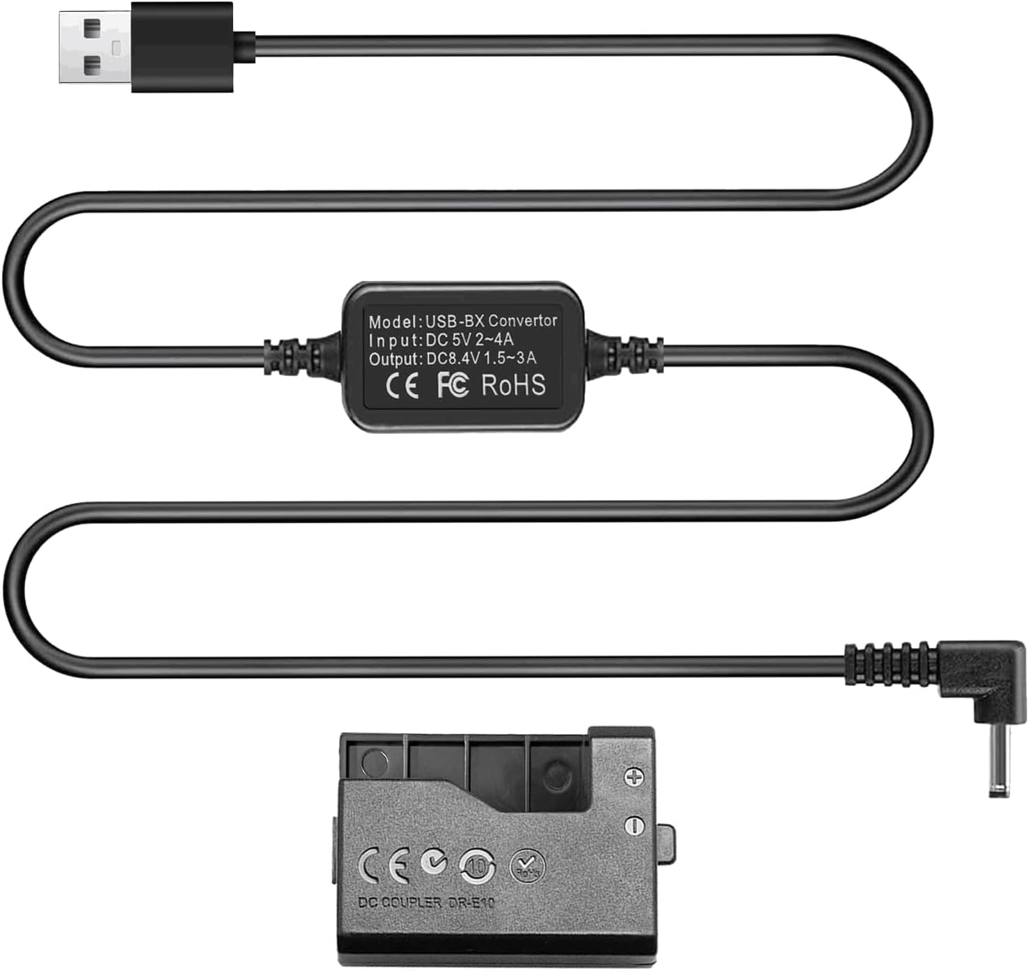 Amazon.com : Tengdaxing ACK-E10 Power Adapter Kit LP-E10 Wired Dummy ...