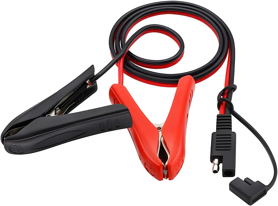 Amazon.com: BESULEN 3.3FT 14AWG Battery Alligator Clips, Crocodile Clip ...