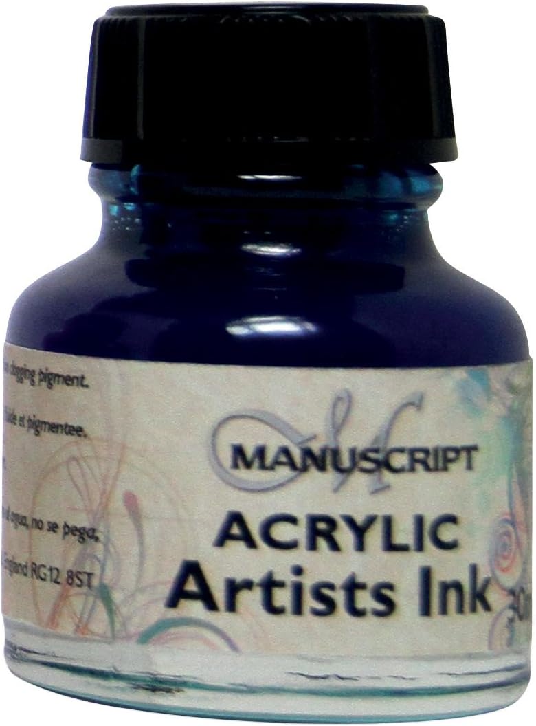 Amazon.com: Manuscript Pen MDP042 Manuscript Acrylic Artists Ink 30ml