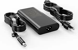 Amazon.com: Slim GaN 180W 19.5V 9.23A AC Charger Fit for DELL Precision 7530 7540 7550 7560 7770 ...