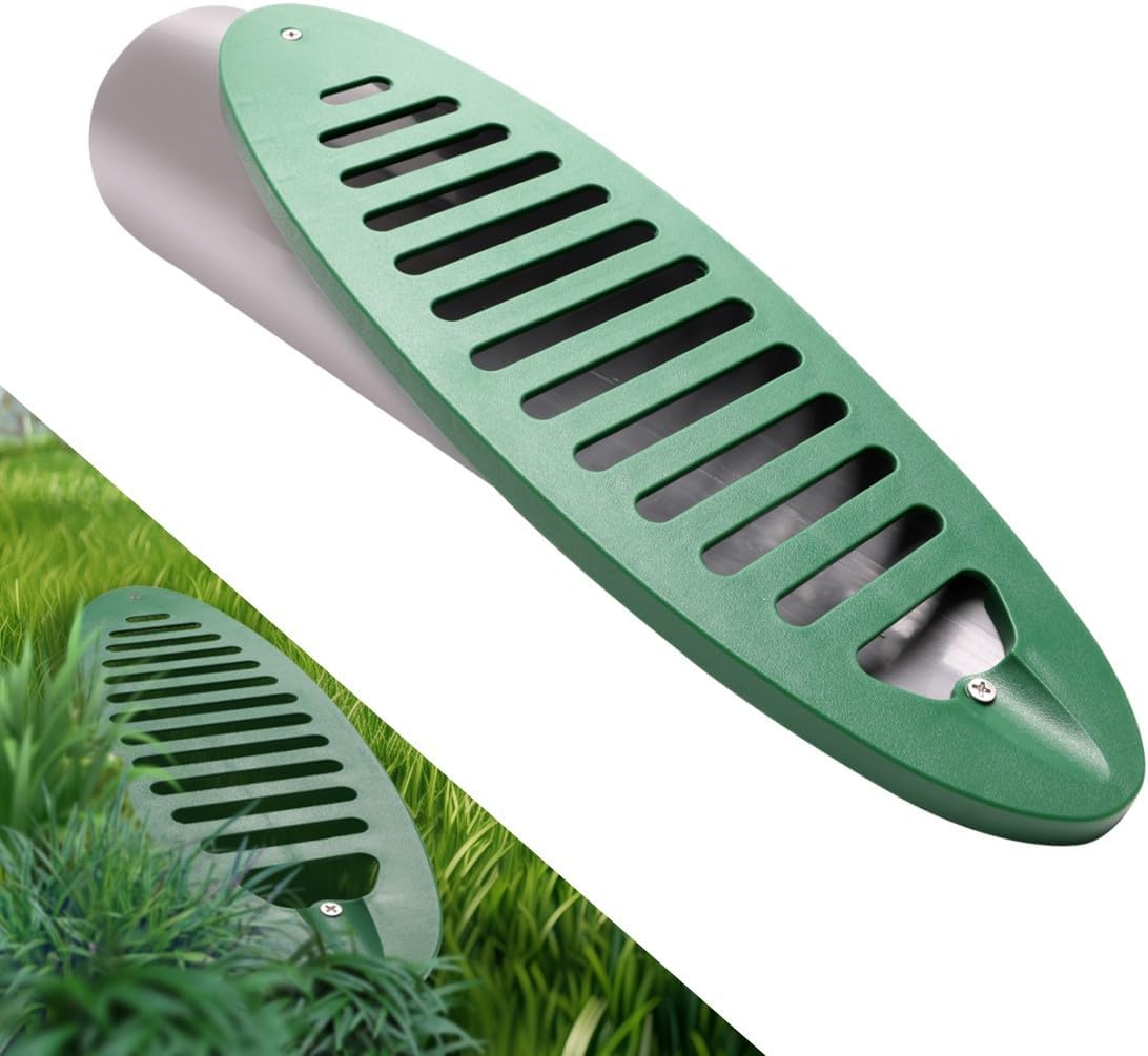 4 Inch Angled Drain Grating for Drainage Systems, Pletpet Yard Drain ...