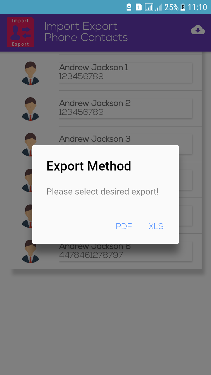 Ezy import export contacts - App on Amazon Appstore
